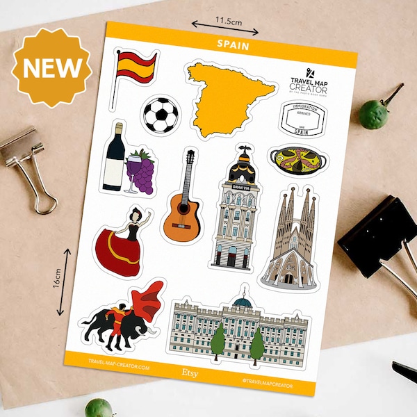 Spain Scrapbook - Etsy