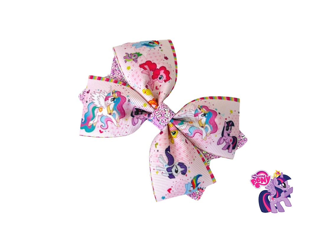 My Little Pony Hair Bow - Etsy