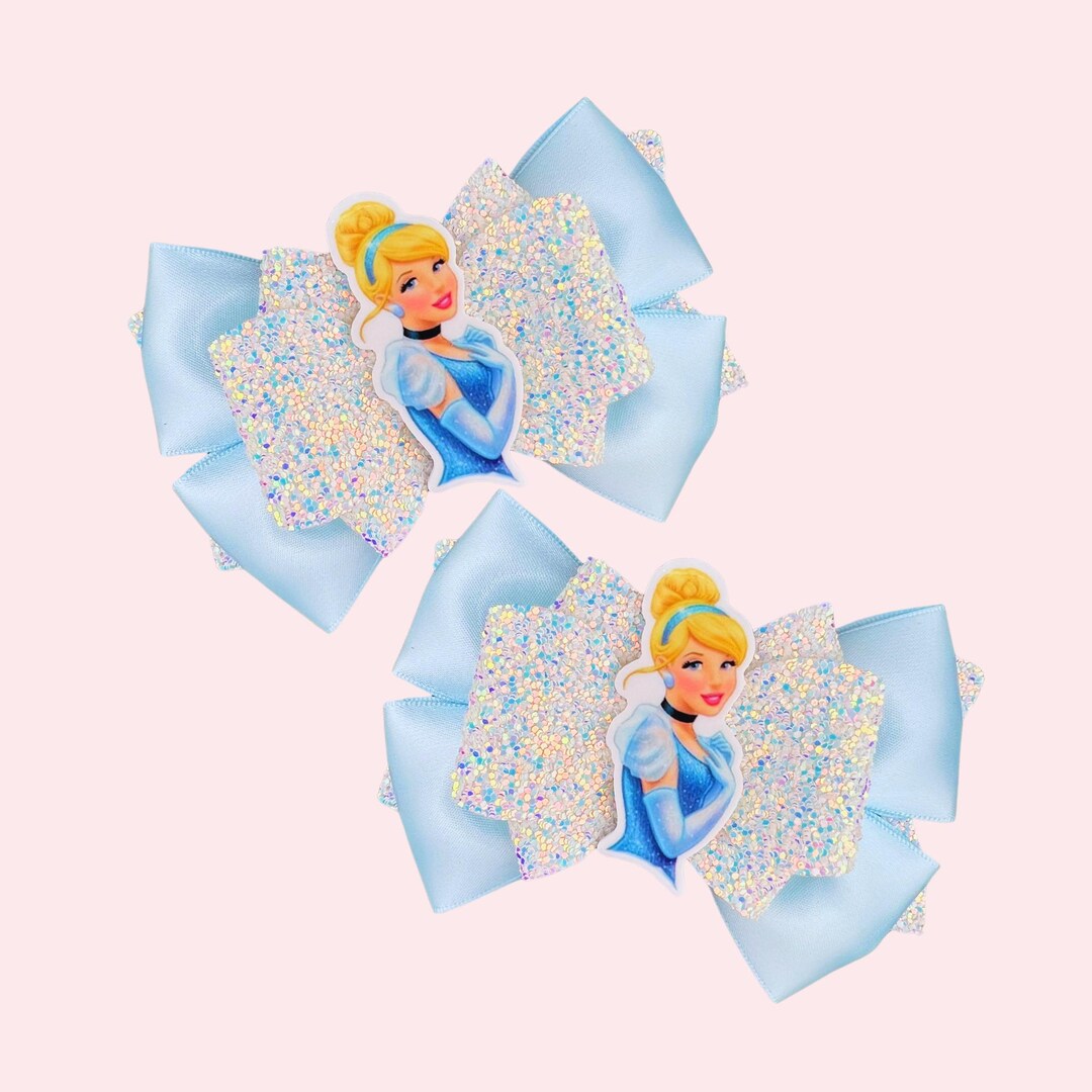 Disney Princess Cinderella Hair Bow - Etsy