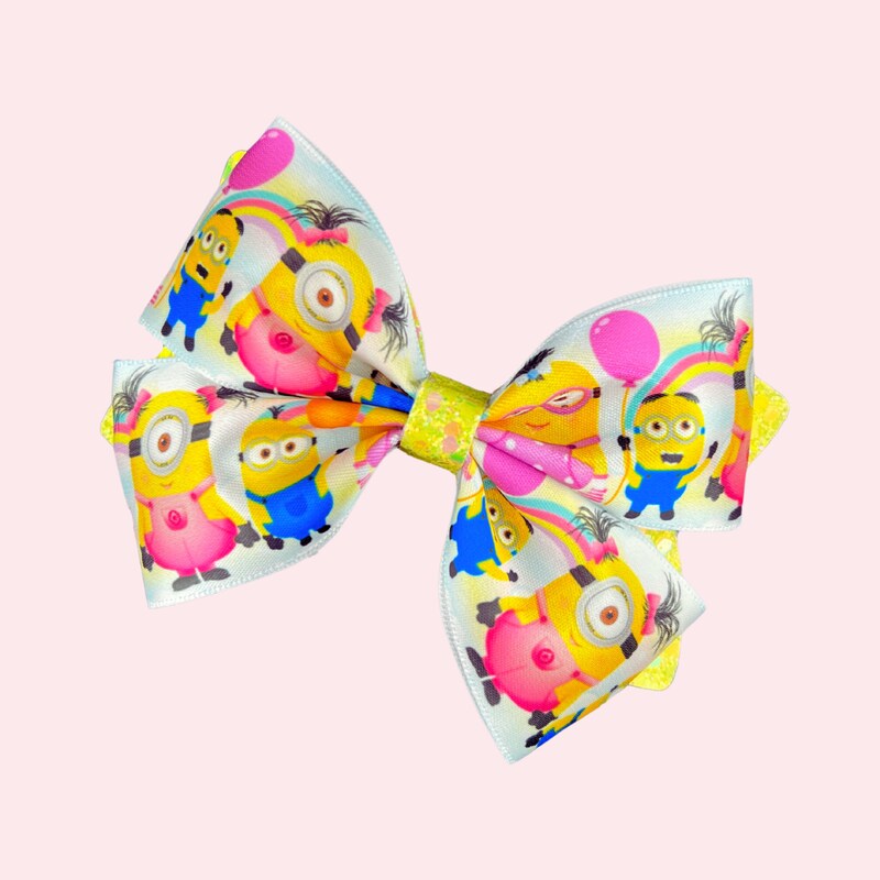 Minion Hair Bow - Etsy