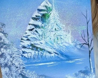 Elsa and Nokk in Disney's Frozen 2 Shadowbox With LED - Etsy