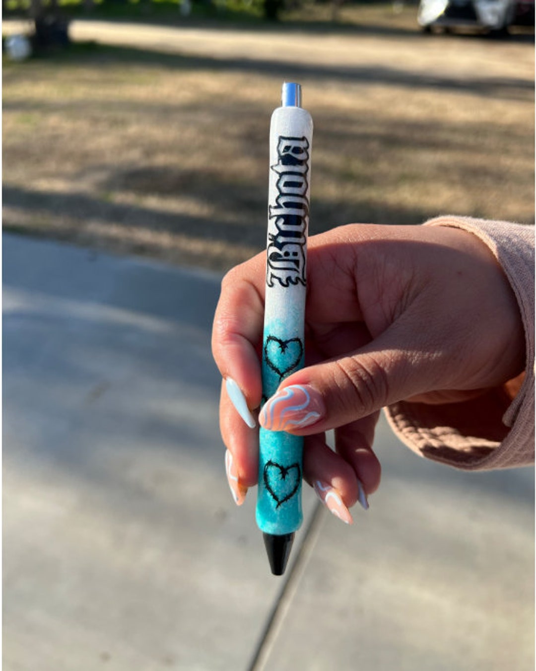 Karol G Inspired Glitter Pen - Etsy