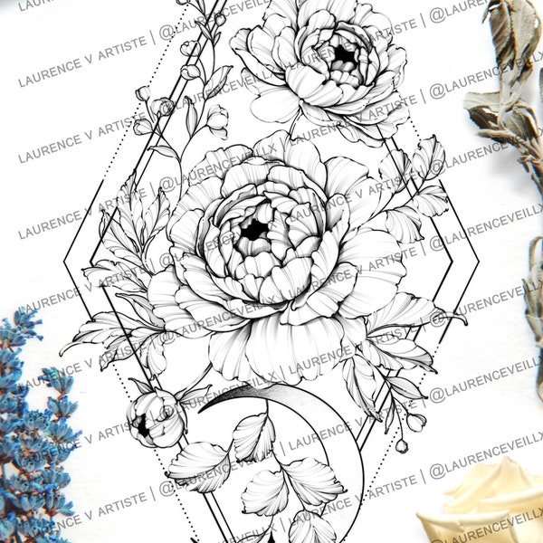 Half Sleeve Tattoo Stencil - Etsy