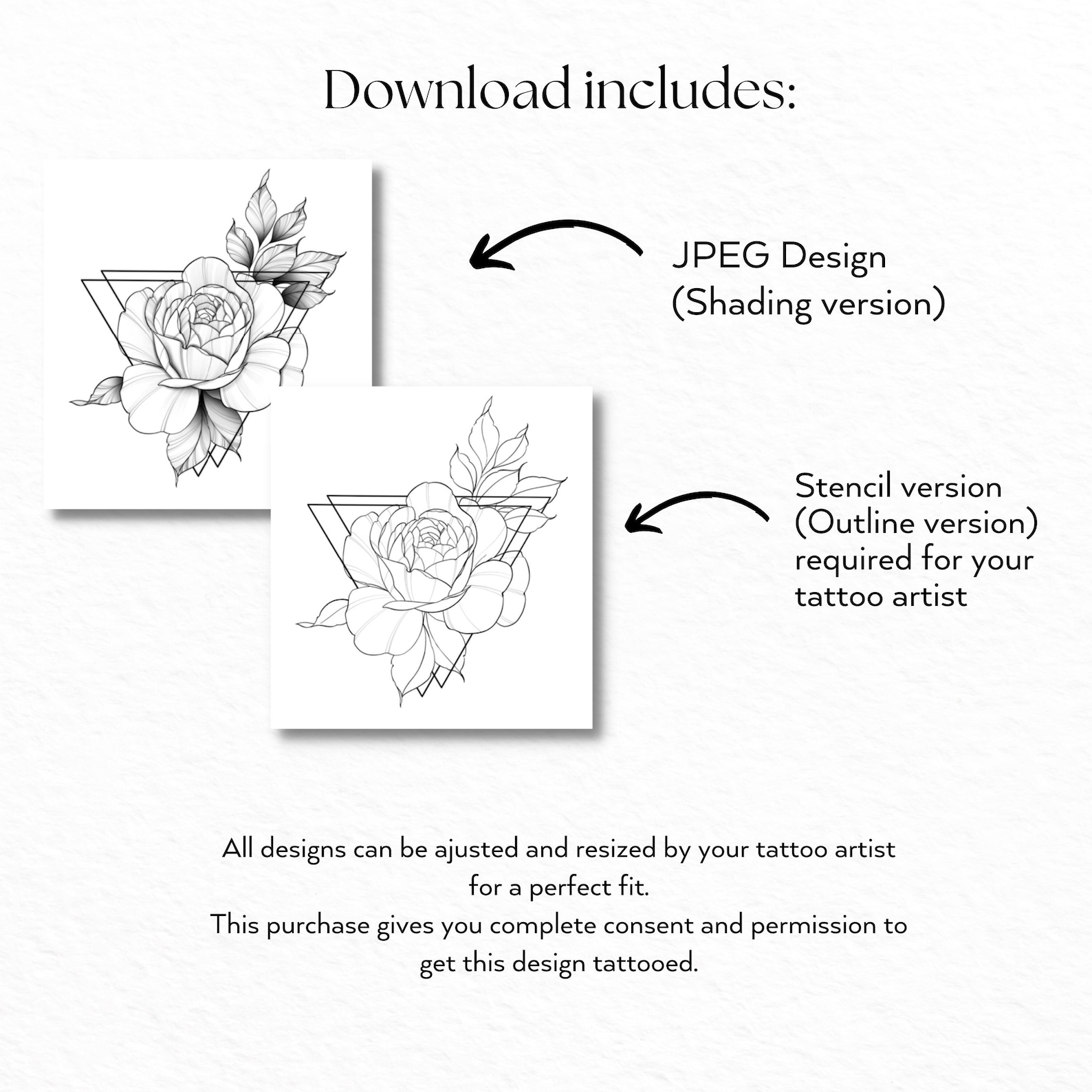 Chickadee Bird Tattoo Design for Women | Animal Flower Tattoo Drawing ...