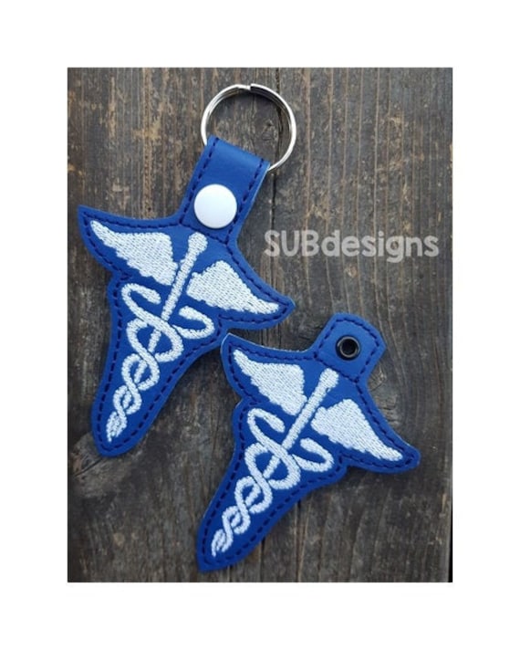 Medical Staff Snap Tab Design in the Hoop Embroidery Embroider - Etsy