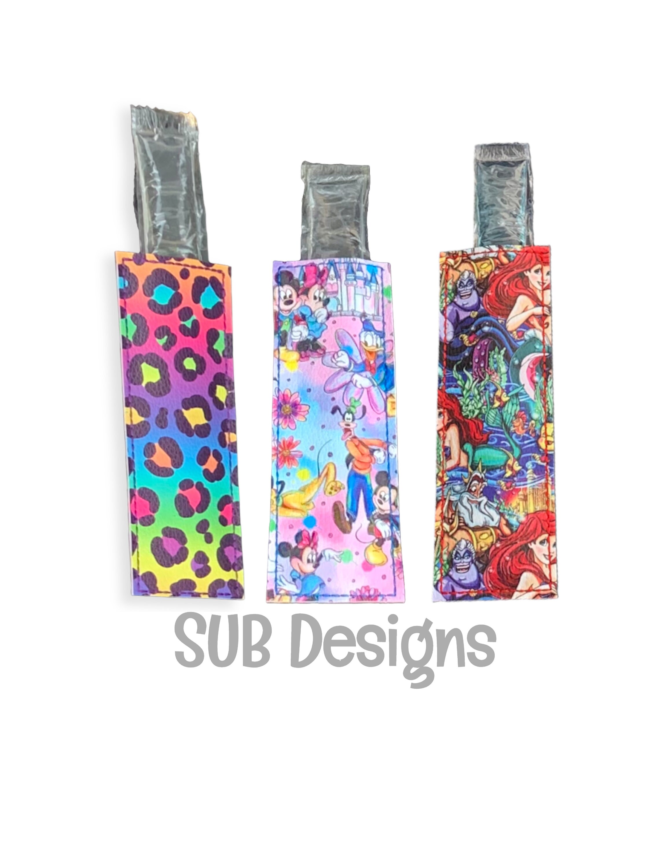 Embroidery Design Blank Plain Rectangle Freeze Pop Holder Popsicle in ...