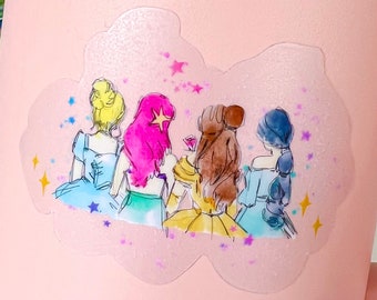 Mickey Balloon Sticker Clear Sticker Disney Sticker Waterproof Laptop ...