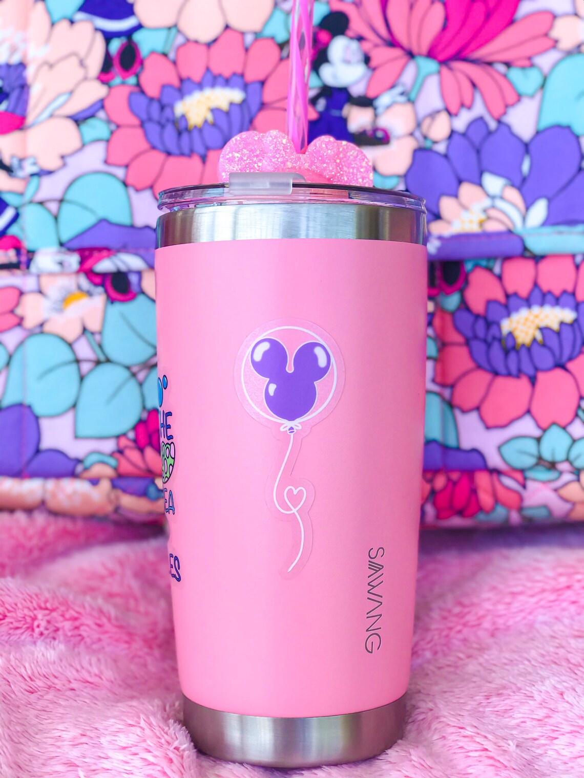 Mickey Balloon Sticker | Clear Sticker | Disney Sticker | Waterproof ...