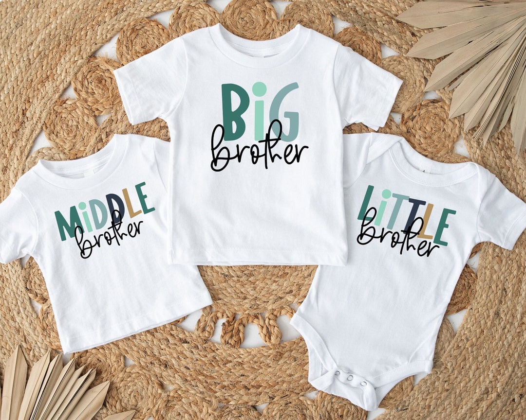 Big Brother Shirt-big Brother -matching Shirts-little Brother Shirt ...