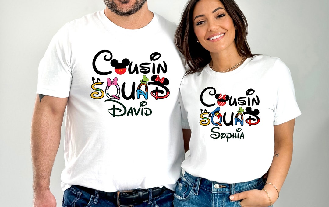 Disney Cousin Squad Shirt Disney Cousin Crew Shirt, Disney Trip, Disney ...