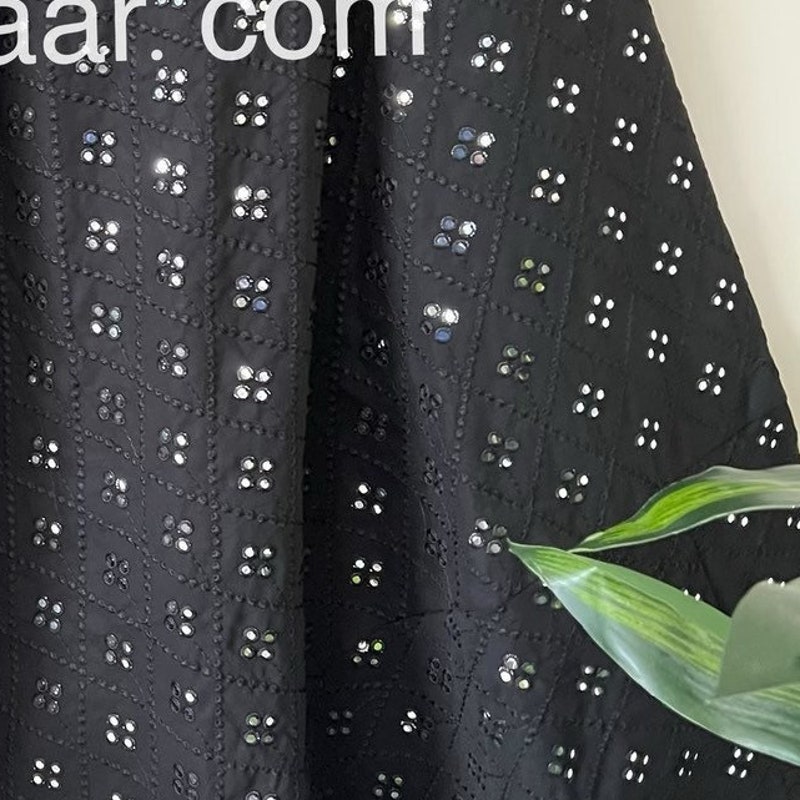 Mirror Work Fabric - Etsy