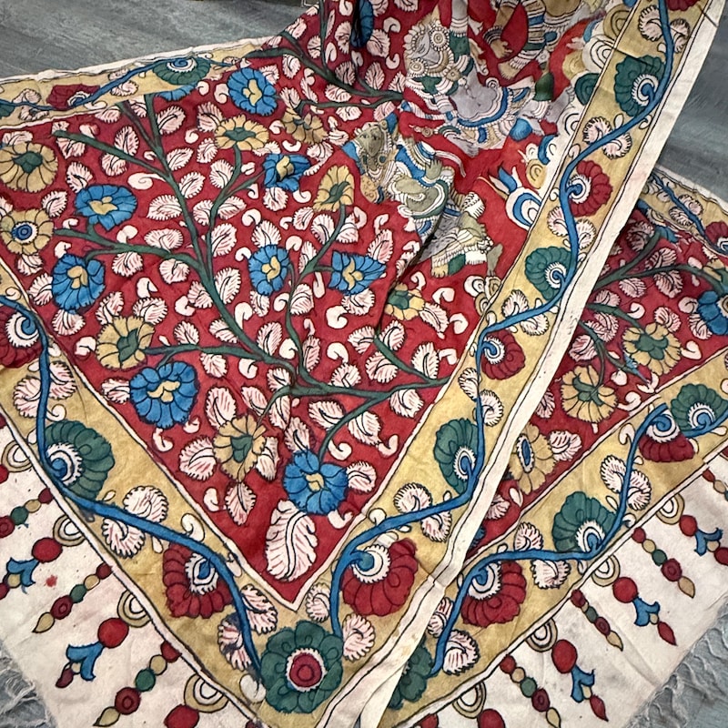 Indian Authentic Dupatta - Etsy