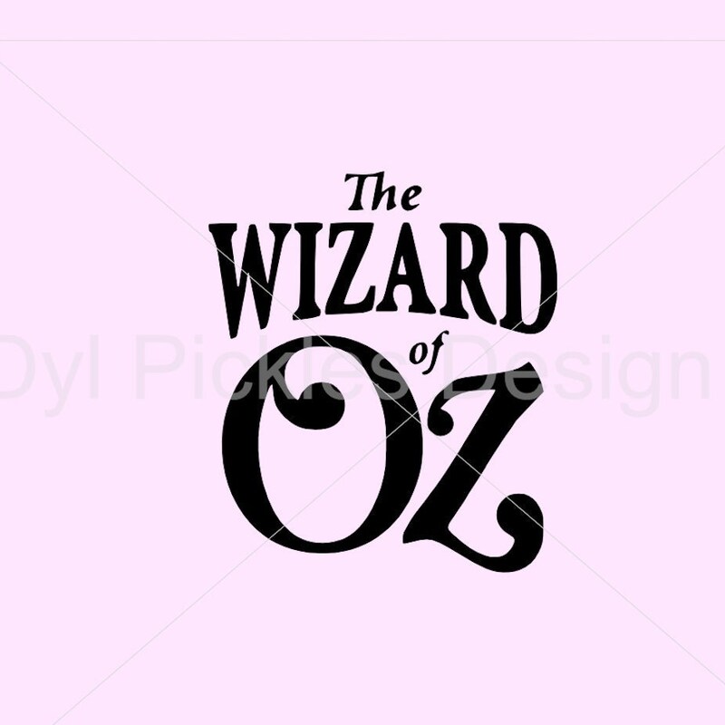 Wizard of Oz Font Stencil - Etsy