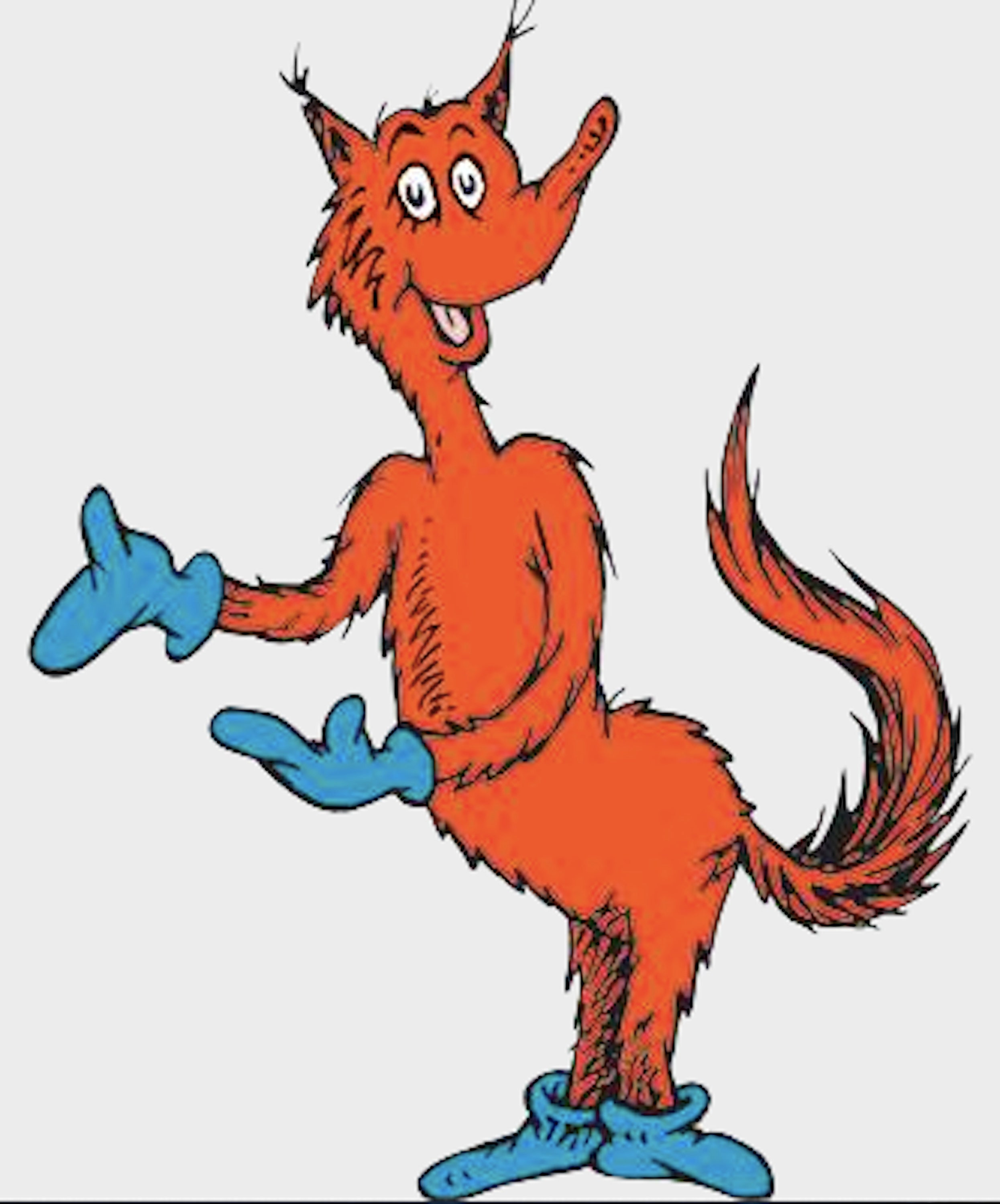 Suessical Seussical Dr. Seuss Dr. Suess Fox in Socks 3 | Etsy