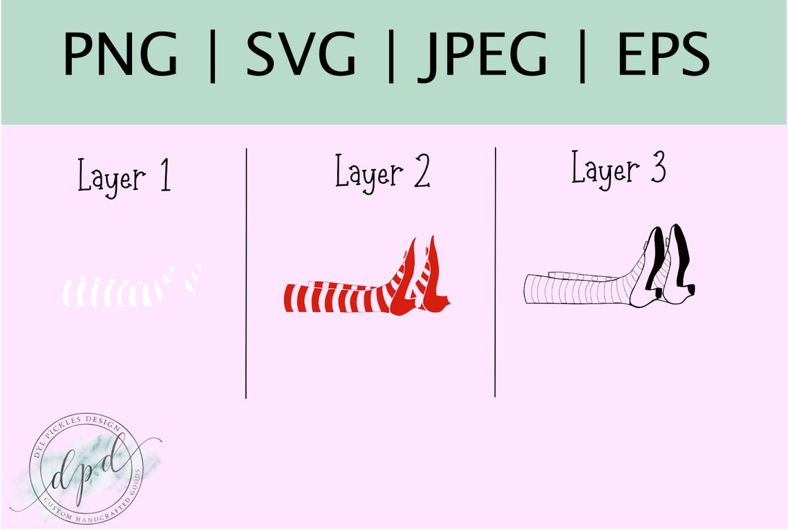 Wizard of Oz Ruby Red Slippers With Wicked Witches Legs Color Svg - Etsy