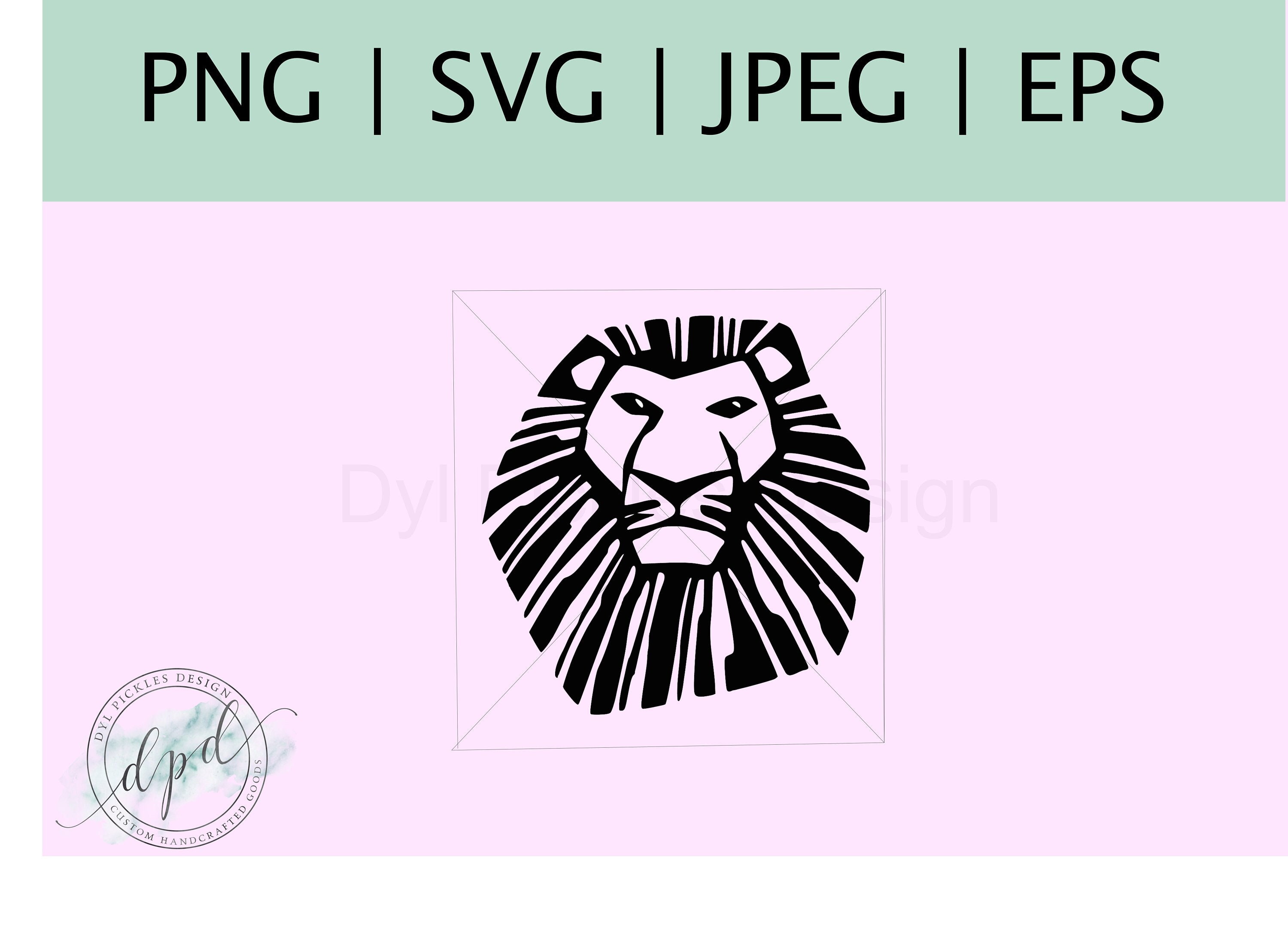 Lion King Mufasa Logo Poster Broadway Play Svg File - Etsy Australia