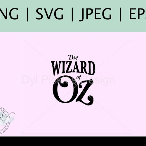 Layerable Logo Pack Line Art the Wizard of Oz Inspired SVG - Etsy