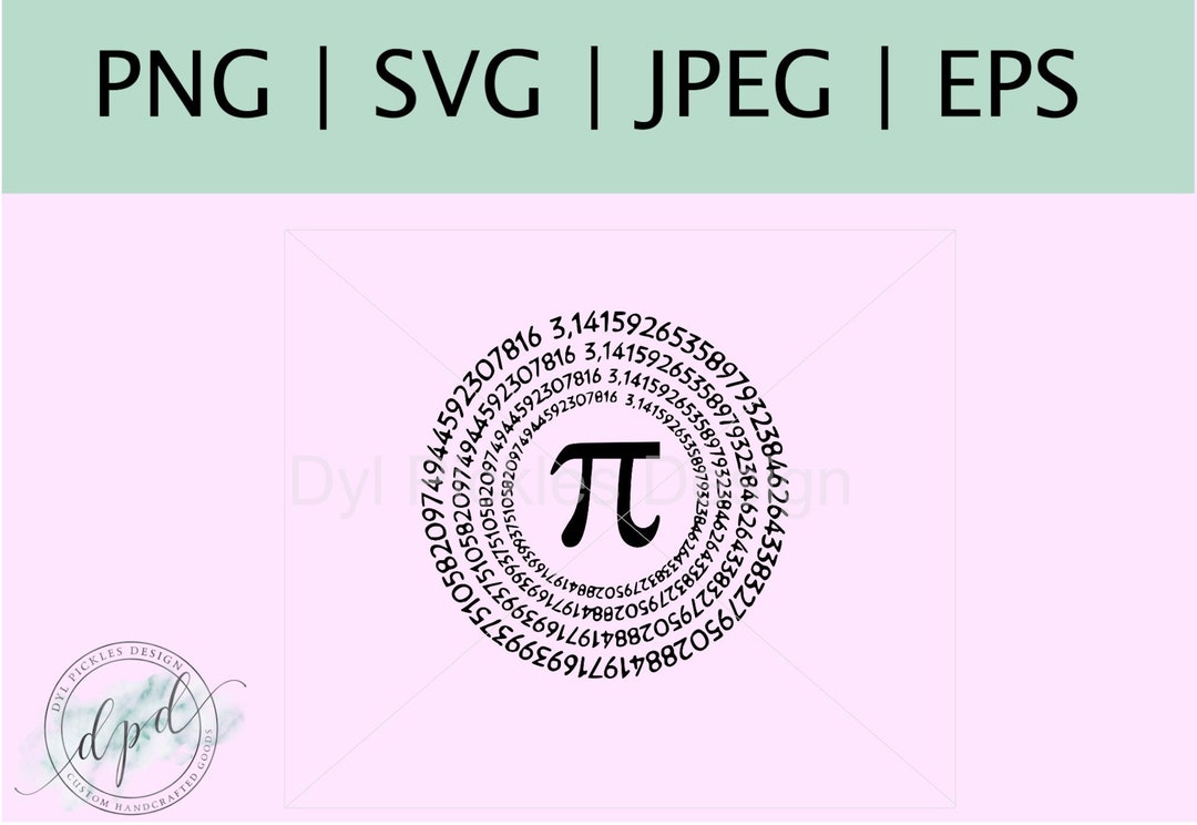 Pi 3.14 - Pi Day Svg File - Etsy