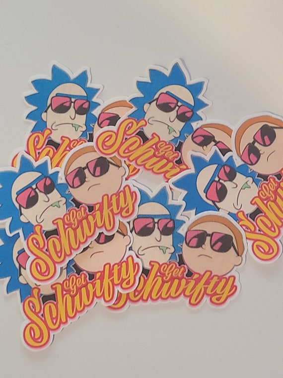 Rick and Mory Get Swifty Sticker | Etsy