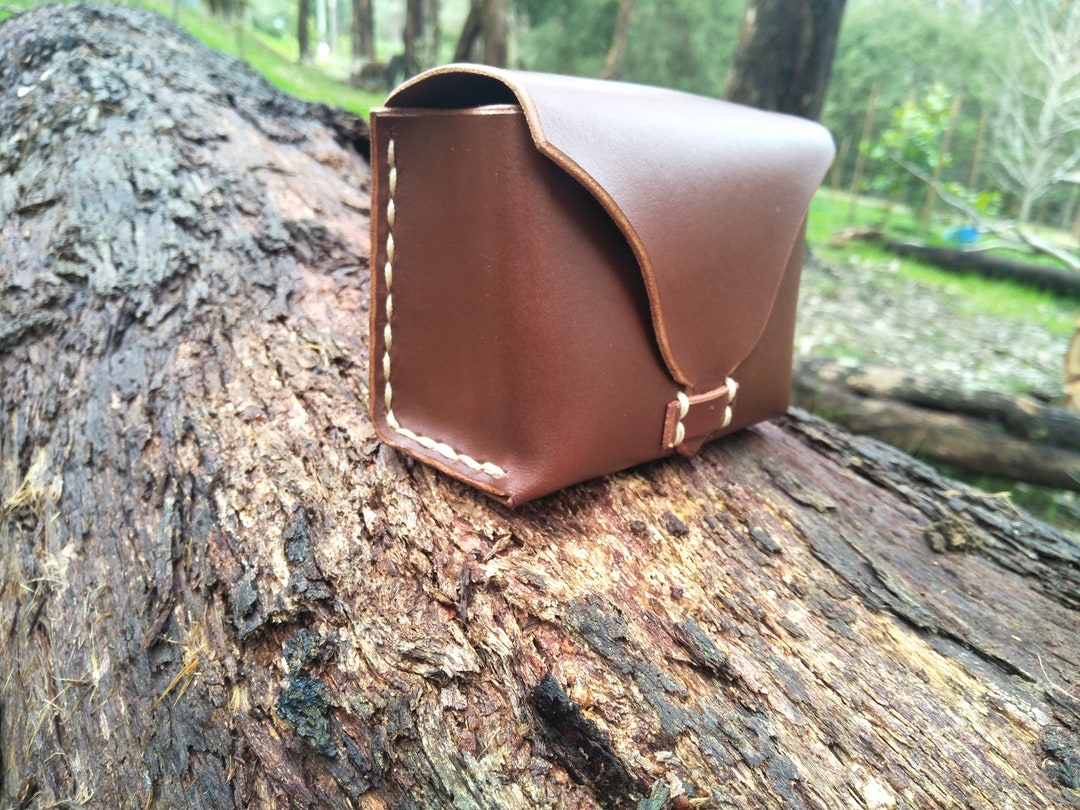 Swagman Leather Small Leather Case (handstitched) Multipurpose. - Etsy