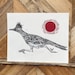 Roadrunner Linocut Print - Original Art Print - Wildlife Art - Joshua ...