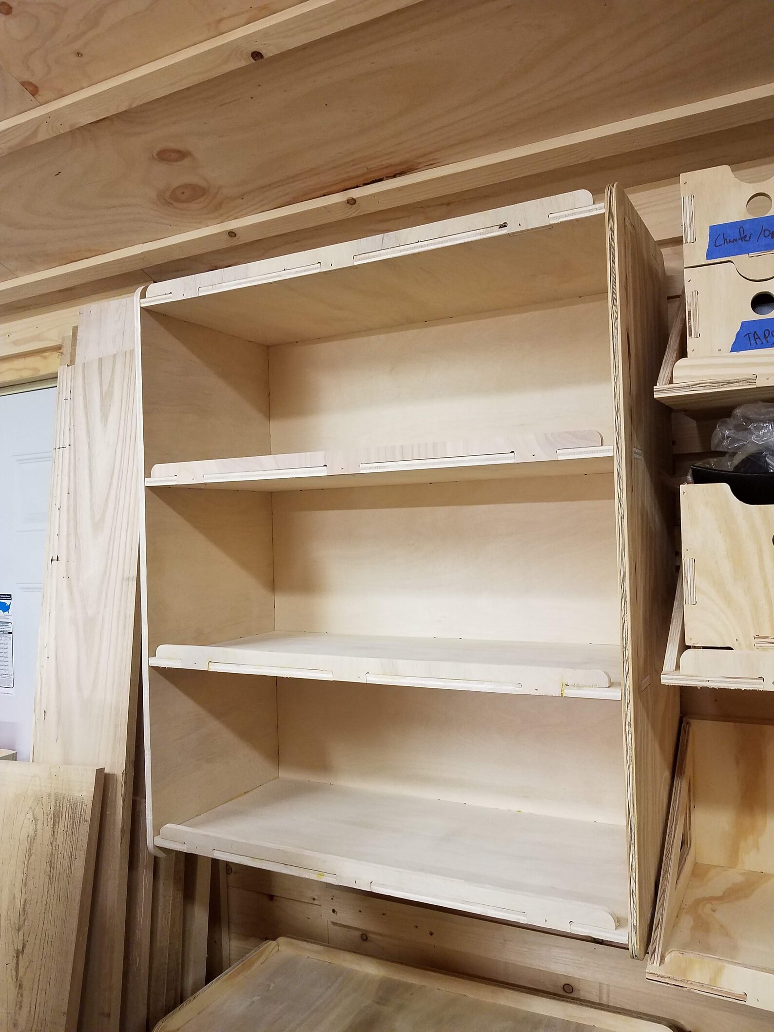 4-shelf Flatpack Storage Unit Design Files Download Now - Etsy