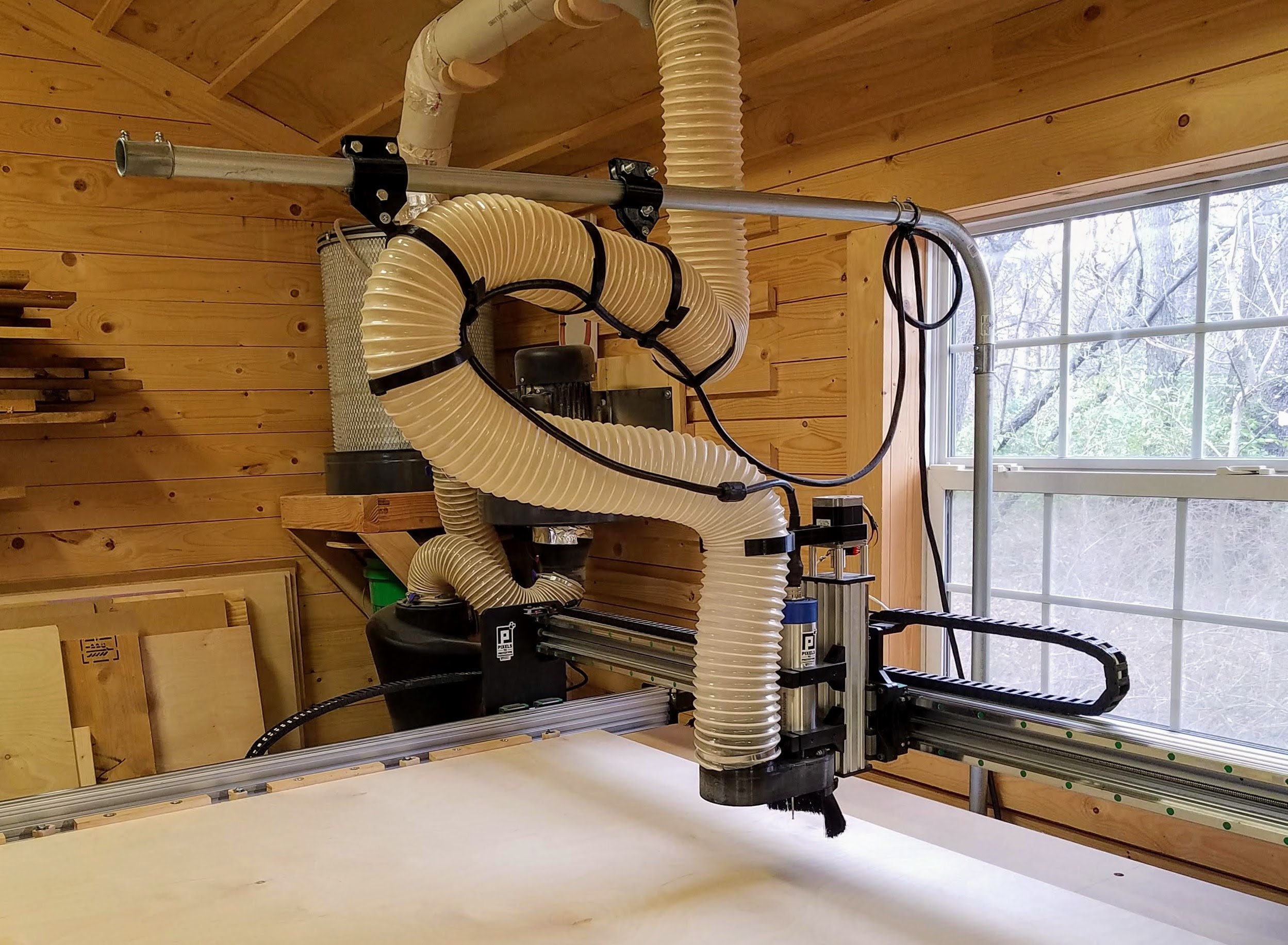 Dust Hose Support Package for EMT Conduit CNC 3/4 - Etsy