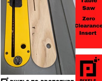 Dewalt Zero Clearance Table Saw Insert - DWE7491 - Etsy