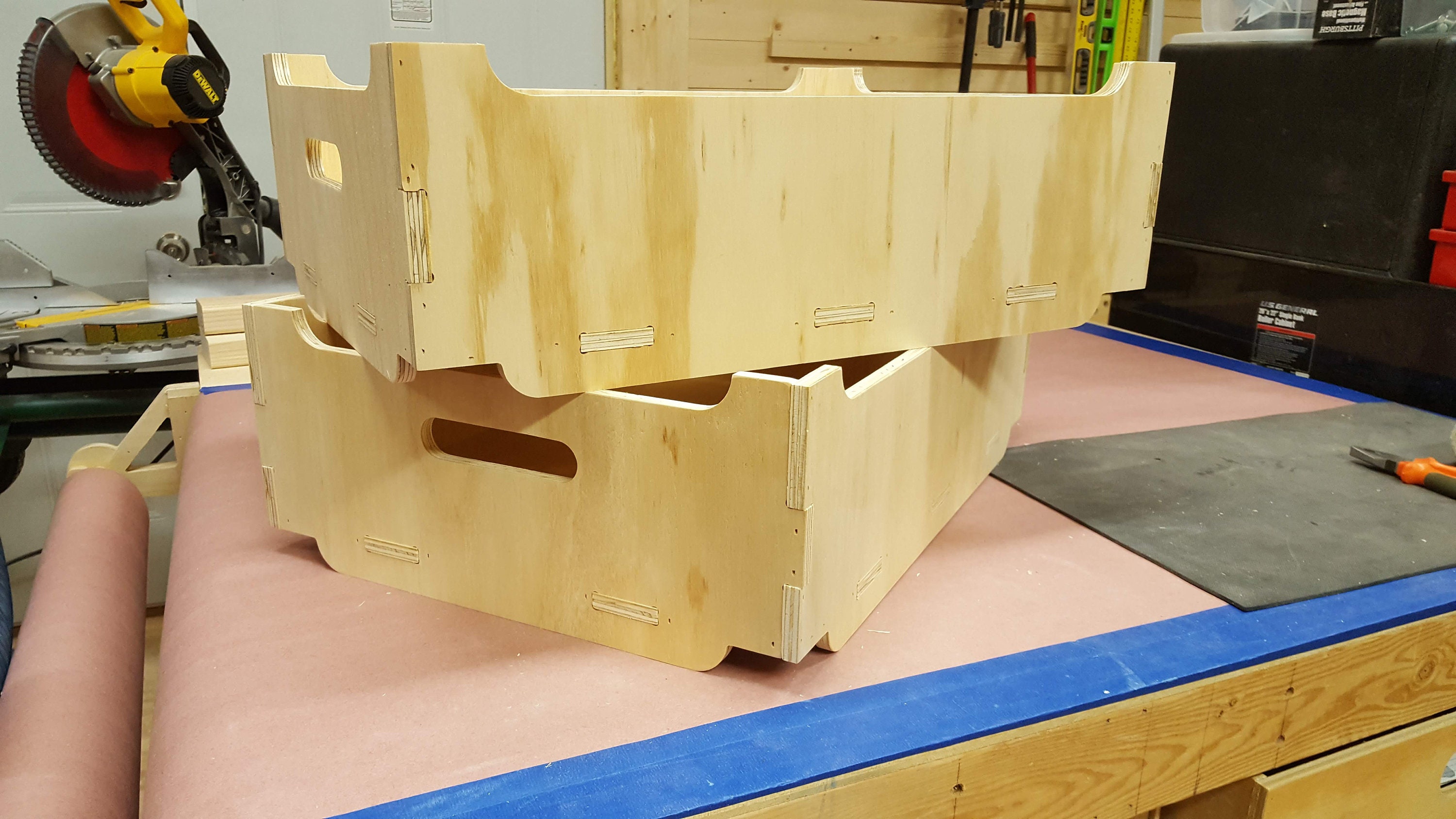 Stackable Crate 3 Sizes Design Files for CNC .f3d .step | Etsy India