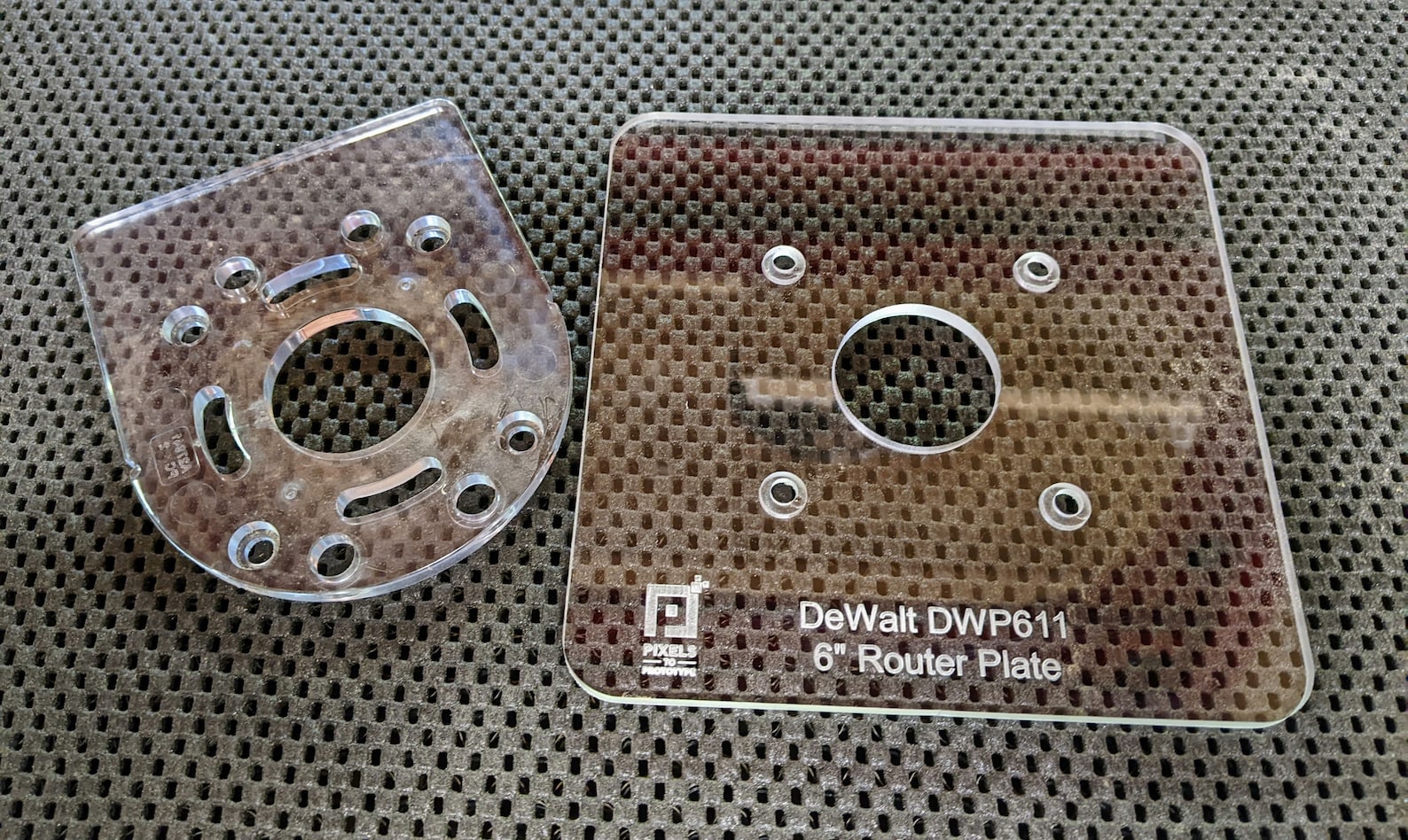 Acrylic Base for Dewalt DWP611 and 20v DCW600B Trim Router - Etsy