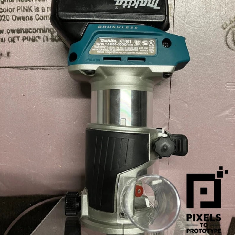 Acrylic Base for Makita RT0701C Trim Router or Cordless XTR01Z - Etsy