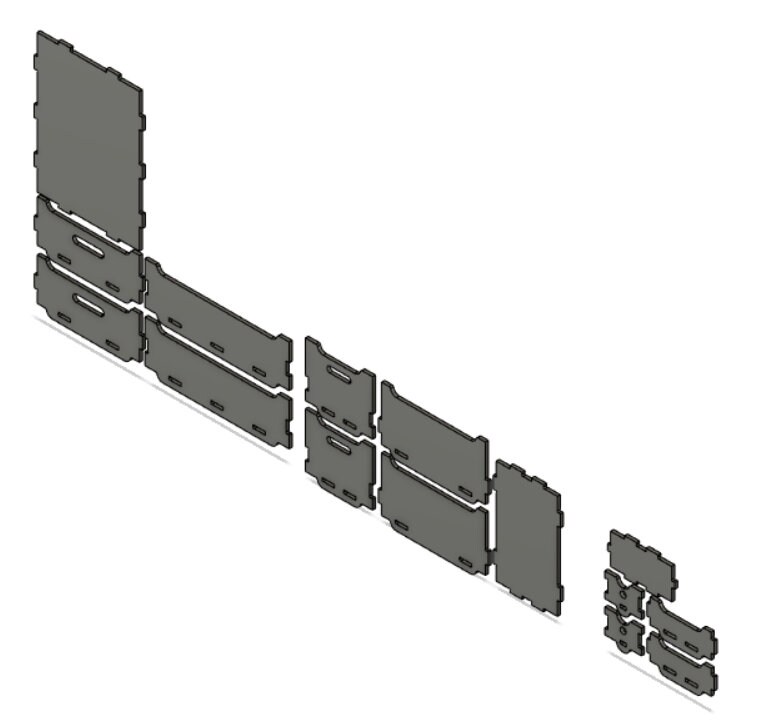 Stackable Crate 3 Sizes Design Files for CNC .f3d .step - Etsy UK