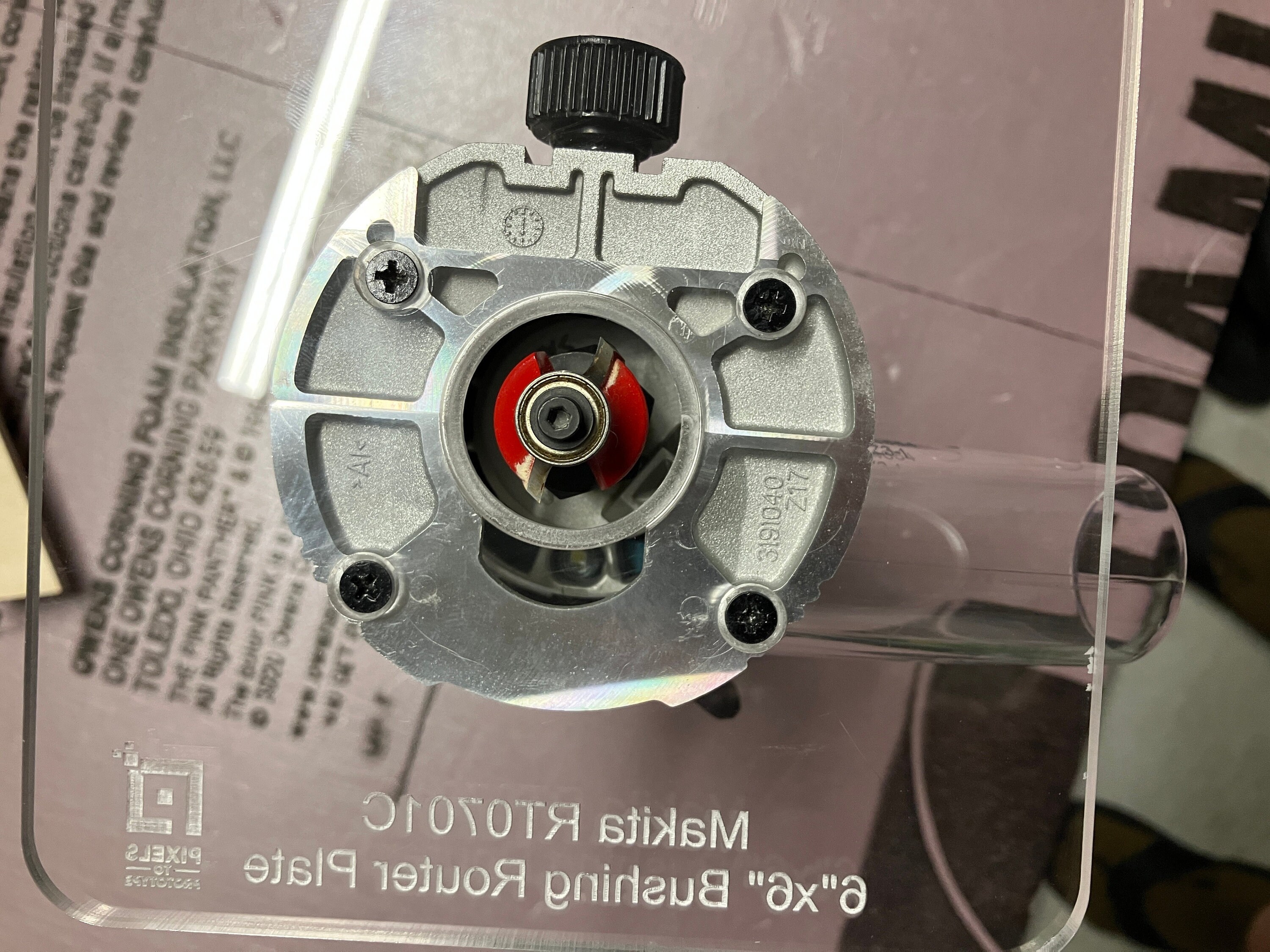 Makita DIY Plunge Router Base Template Guide Base, 59% OFF