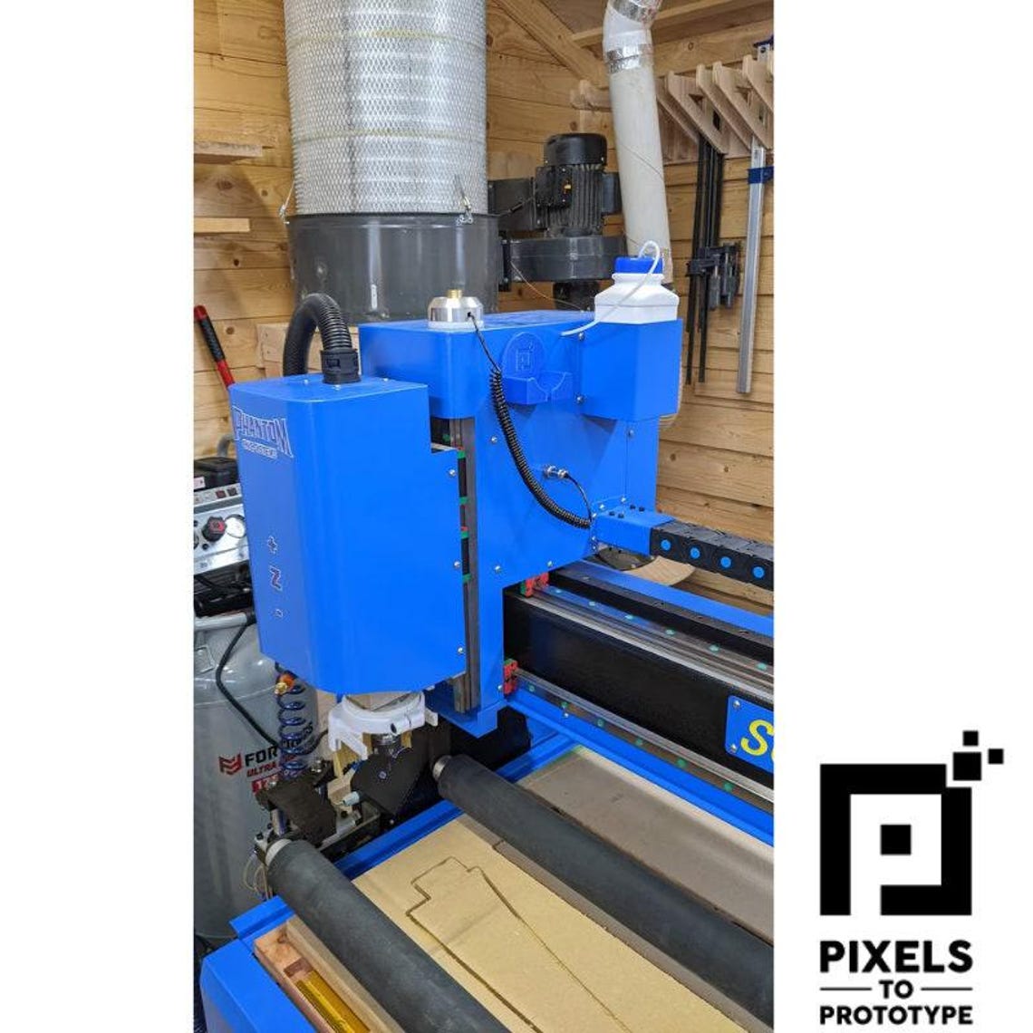 Phantom SCV44 CNC Probe Mount — Keeps Your Touch Probe Ready | Pixels ...