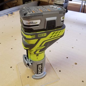 Acrylic Base for Ryobi Router ONE Cordless P601 Trim Router - Etsy