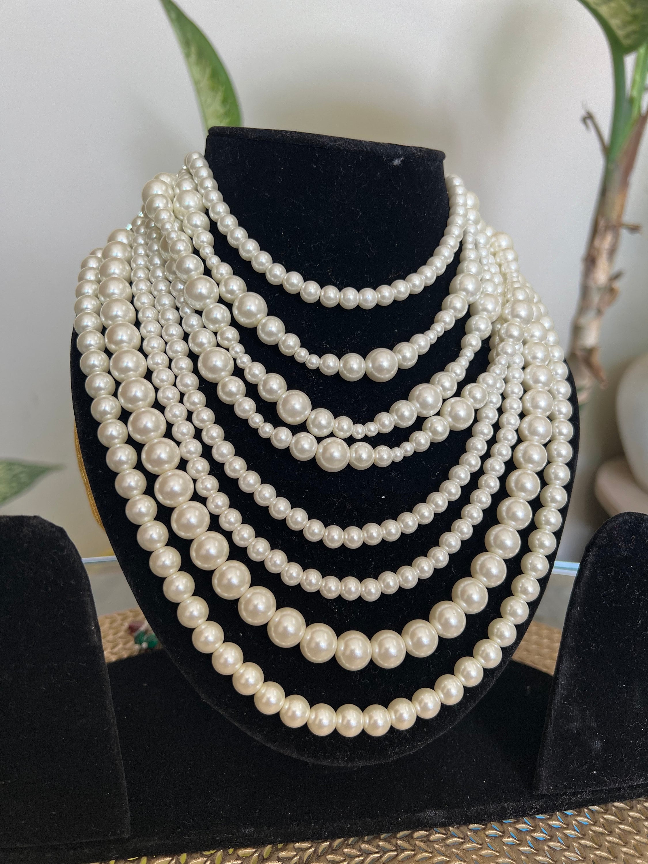Beautiful Pearls Necklace - Etsy