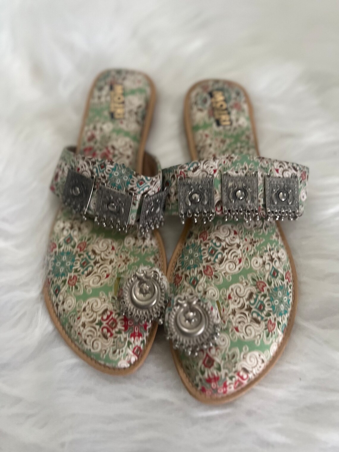 Indian Women Handmade Sandals, Slippers for Women, Indian Flat Sandals ...