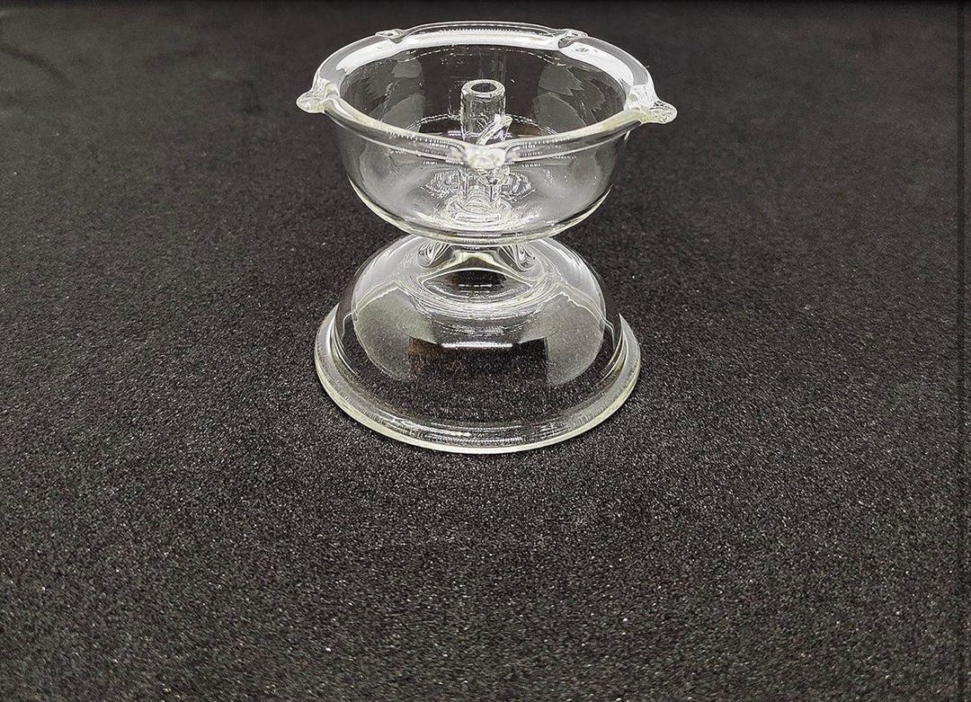 Glass Diya for Pooja, Puja Samagree, Akhand Diya Mandir, Cotton Wick ...