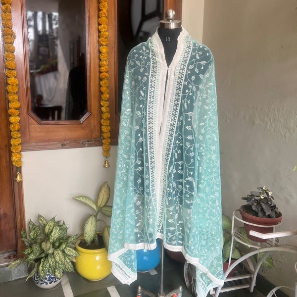 Net Dupatta - Etsy