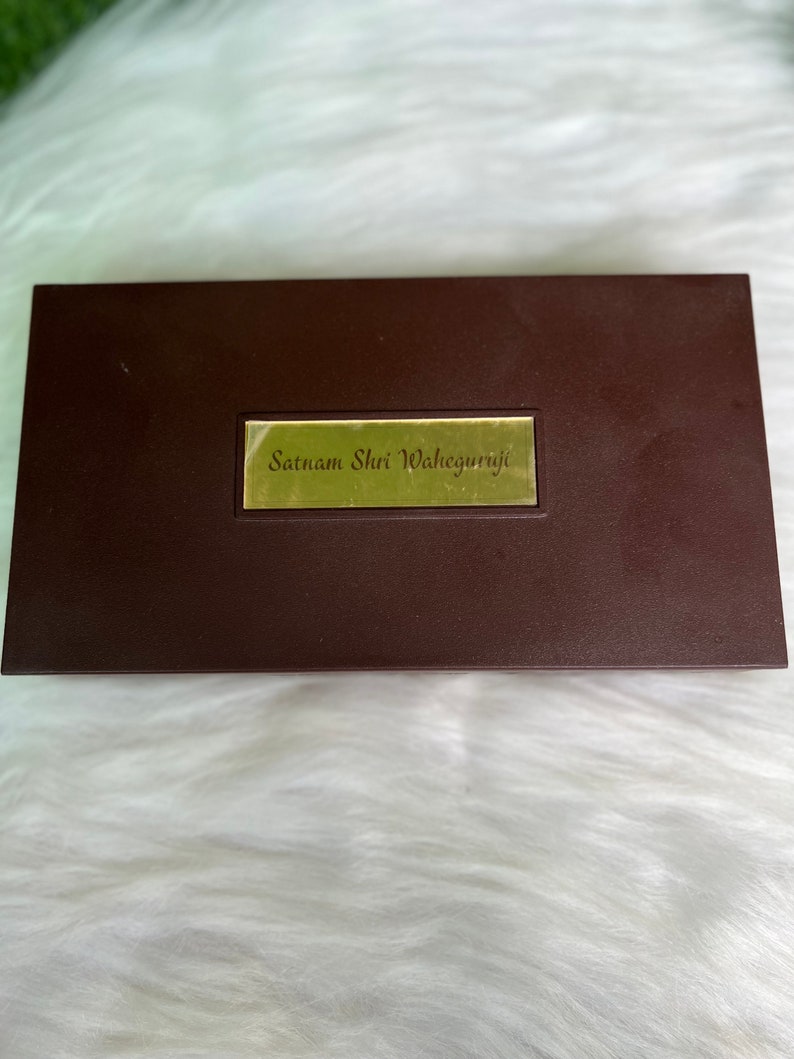 Gold Plated Golden Temple Photo Frame//return Pooja Gift Box - Etsy