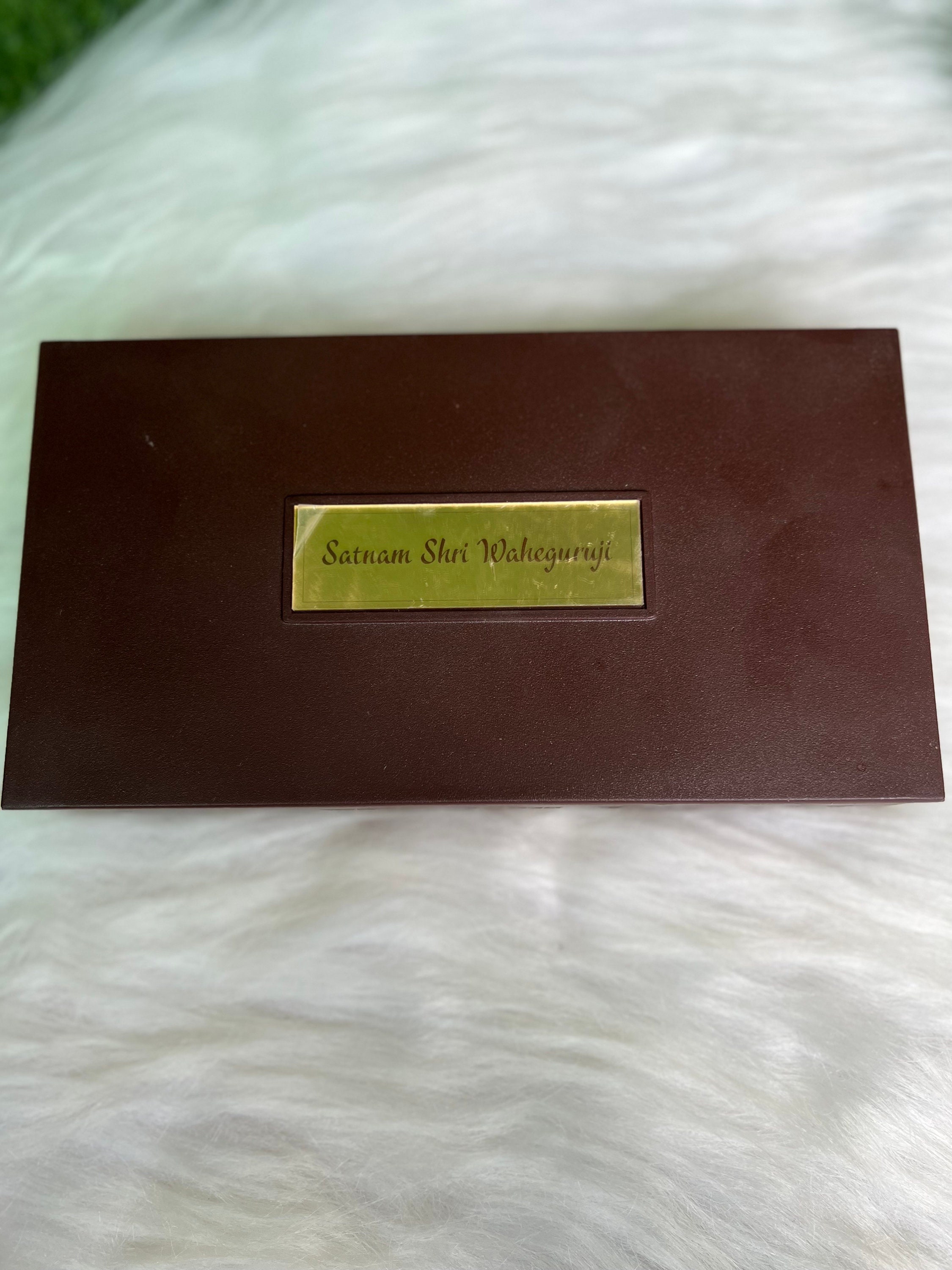 Gold Plated Golden Temple Photo Frame//return Pooja Gift Box - Etsy