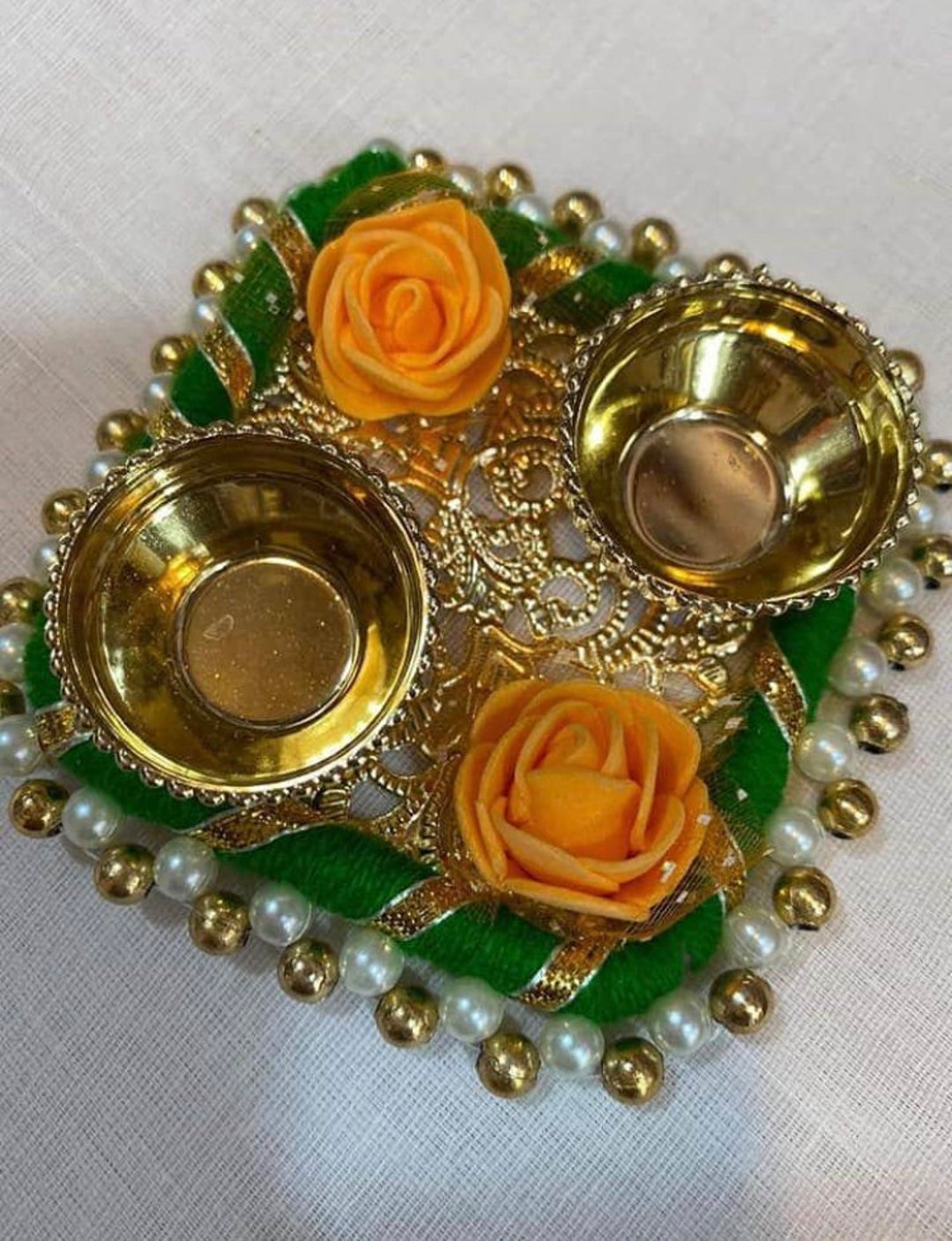 Handmade Decorative Artificial Tea Light Candle Holder - Etsy