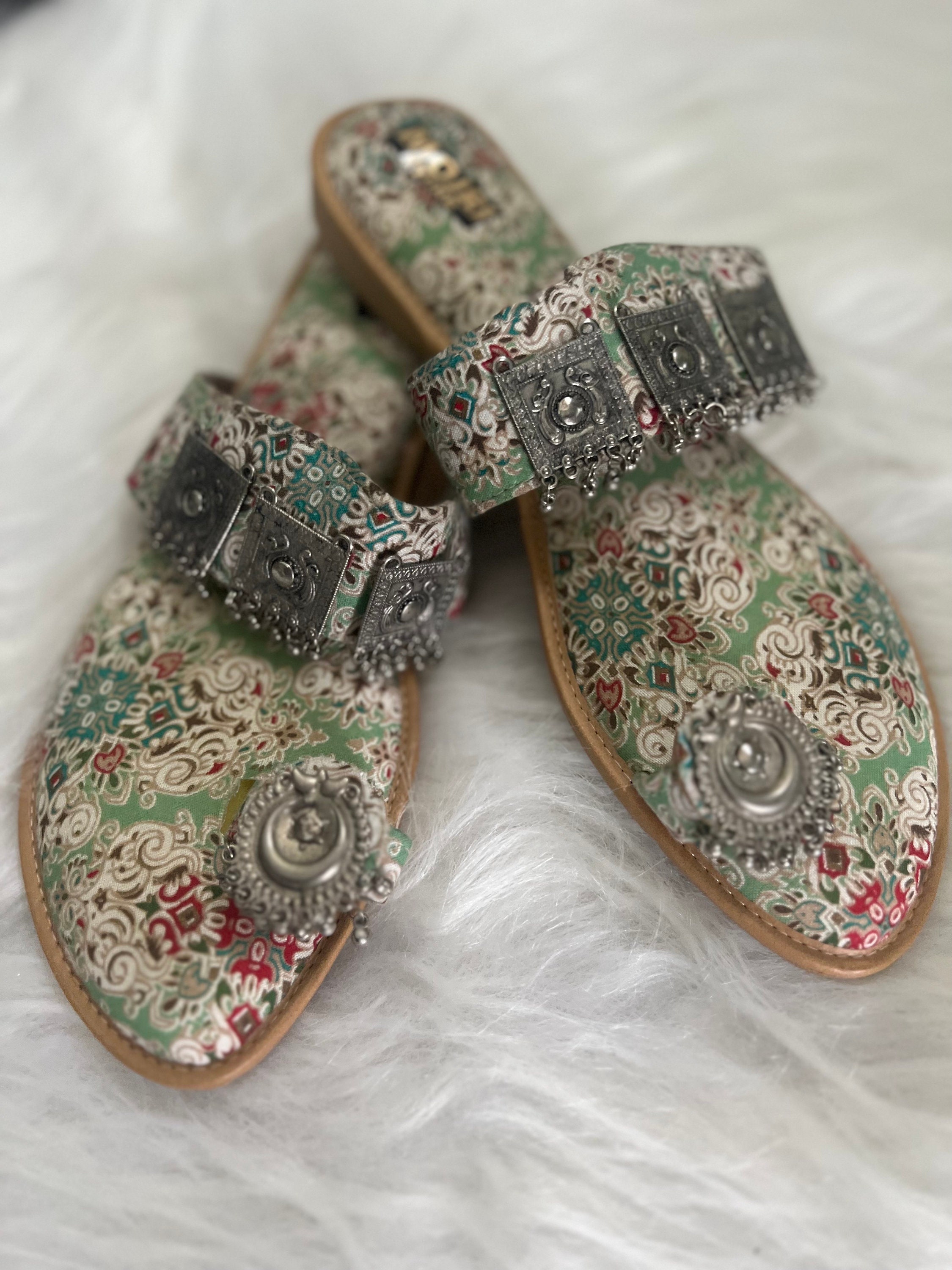 Indian Women Handmade Sandals, Slippers for Women, Indian Flat Sandals ...