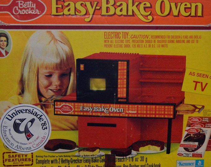 1973 Vintage in Box Easy Bake Oven - Original Accessories Included - Etsy