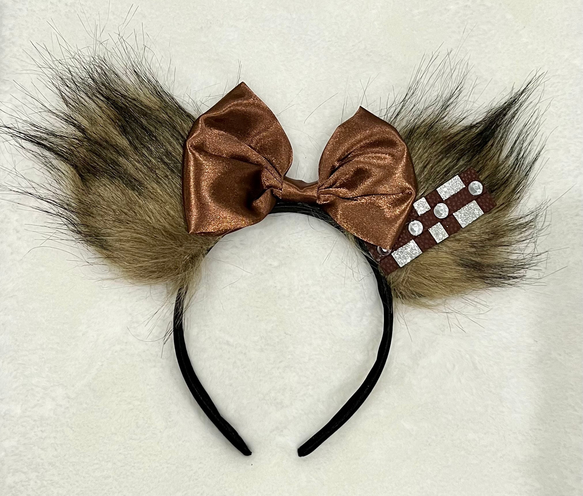 Chewie Ears, Wookiee Ears , Chewbacca Ears Star Wars, Mouse Ears ...