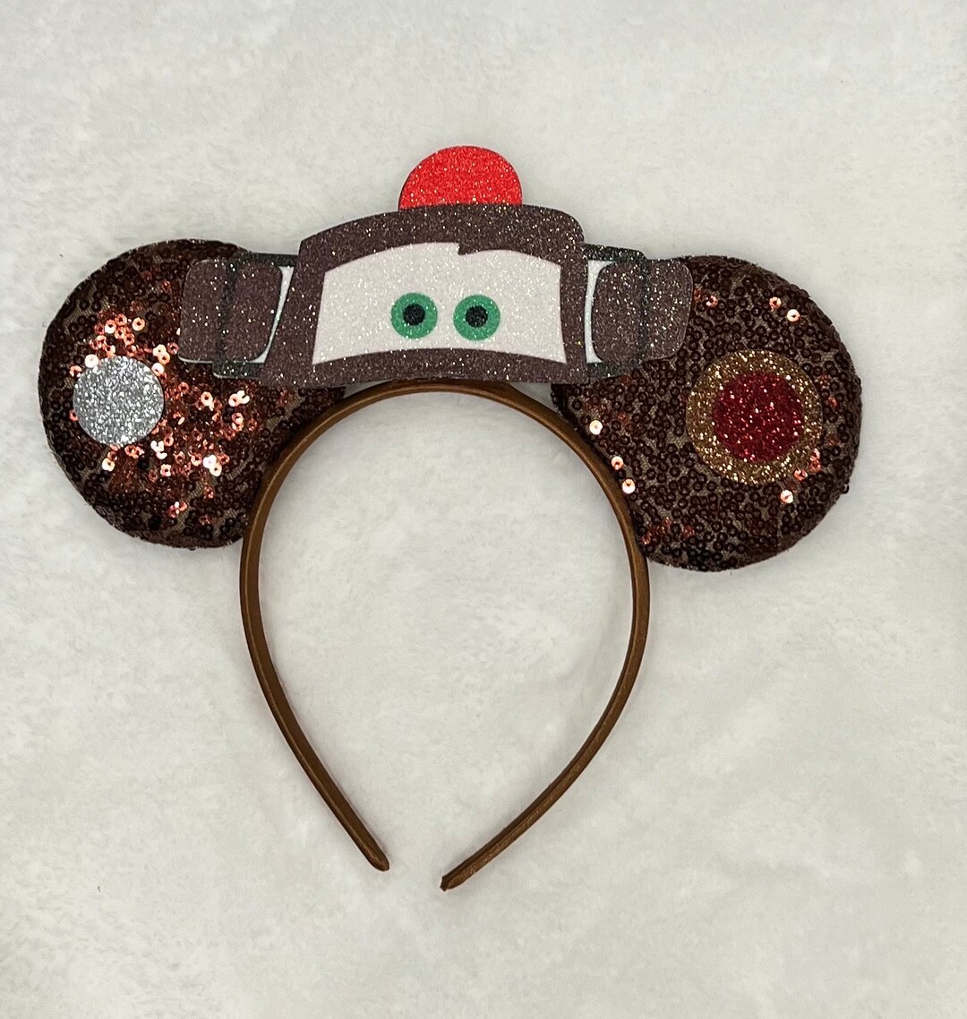 CARS Mater Tow Truck Ears, Tow Truck Headband, Boy Mouse Ears, Tow ...