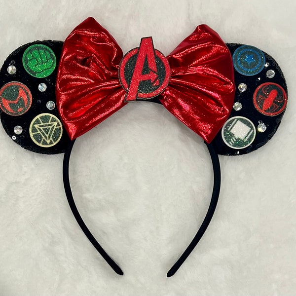 Avengers Mouse Ears - Etsy