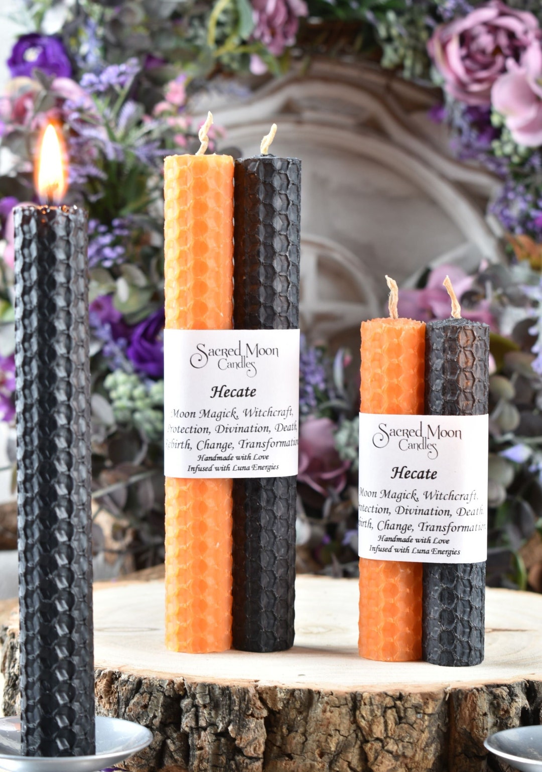 Greek Goddess Spell Candles: Hecate, Artemis, Persephone, Athena ...