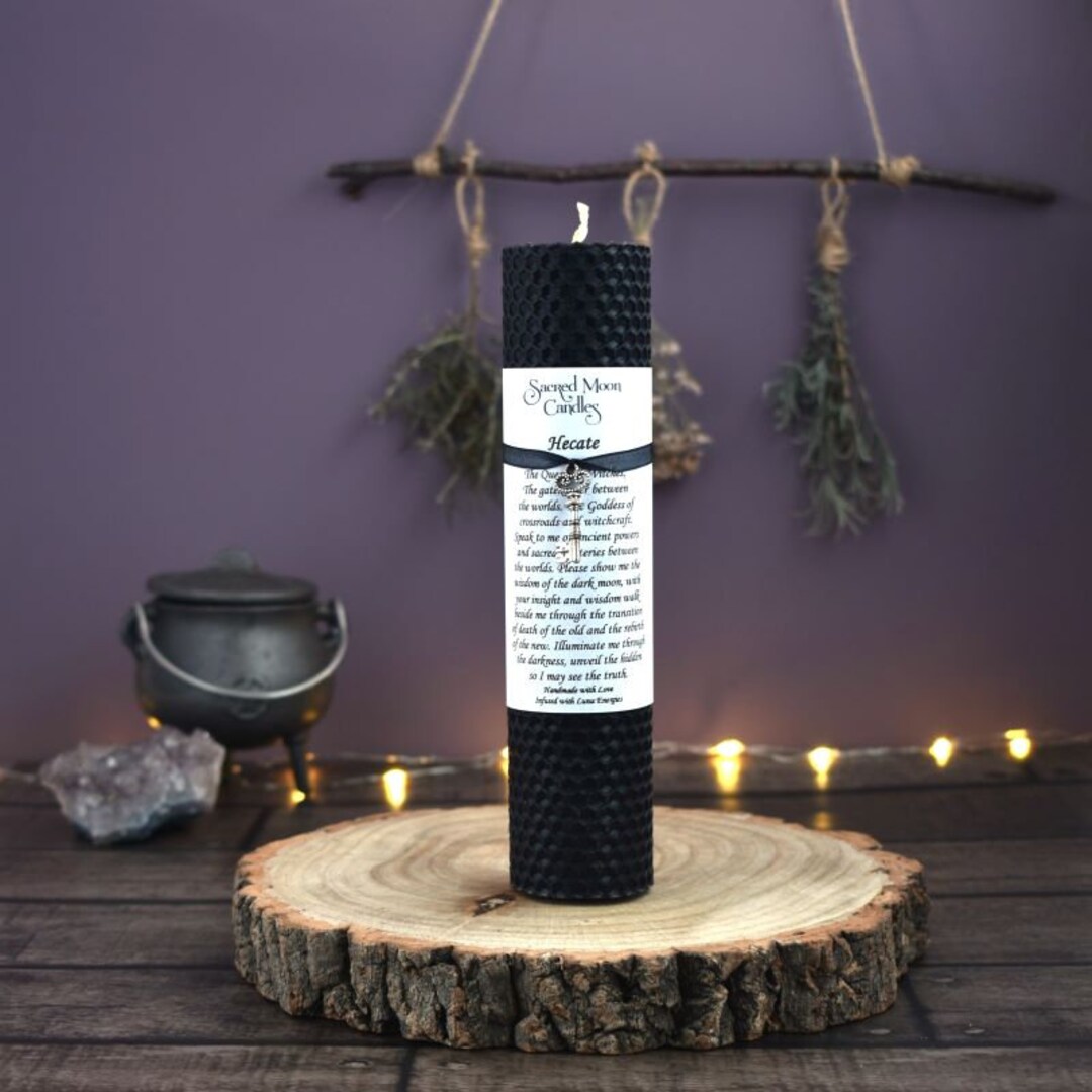 Greek Goddess Ritual Pillar Candle, Witchcraft Supplies, Meditation ...