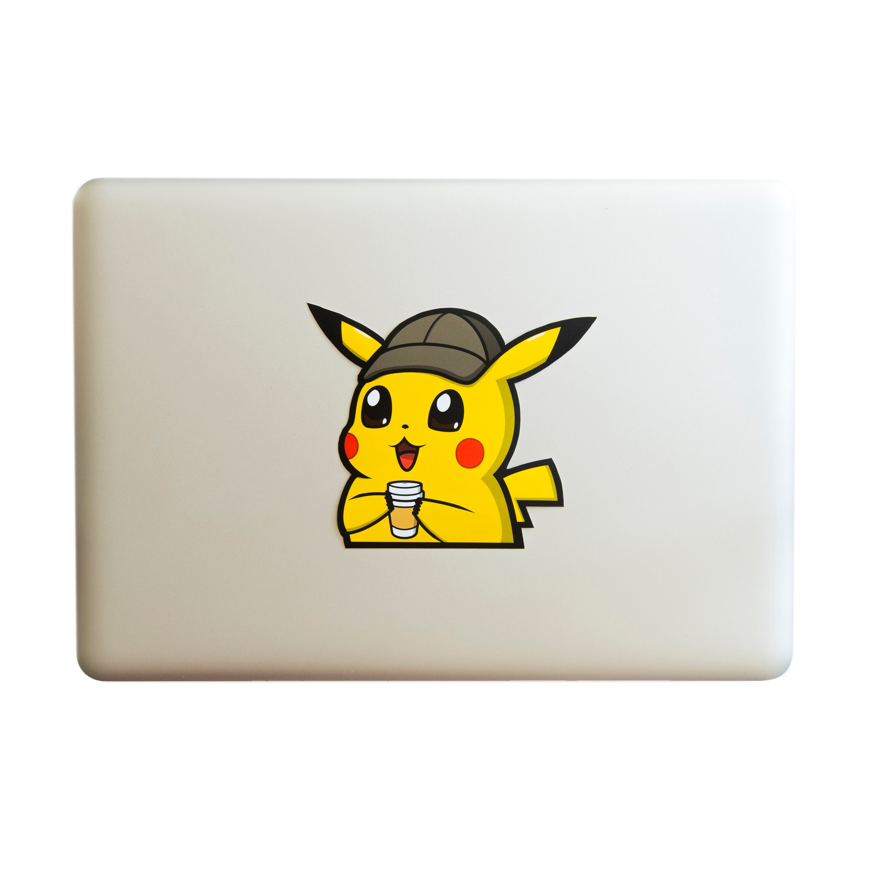 Detective Pikachu Laptop Sticker Anime Decal Vinyl Decal - Etsy
